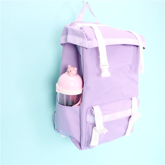 Badu.gr Παιδικά σακίδια για το σχολείο μωβ ροζ ειδικές σακούλες σχολείο για τα κορίτσια - Badu.gr